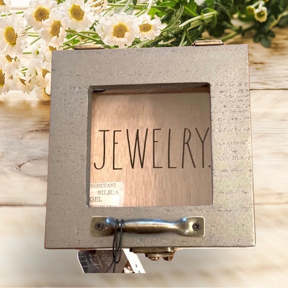 Rae Dunn | Storage & Organization | New Rae Dunn Wood Jewelry Box Size ...